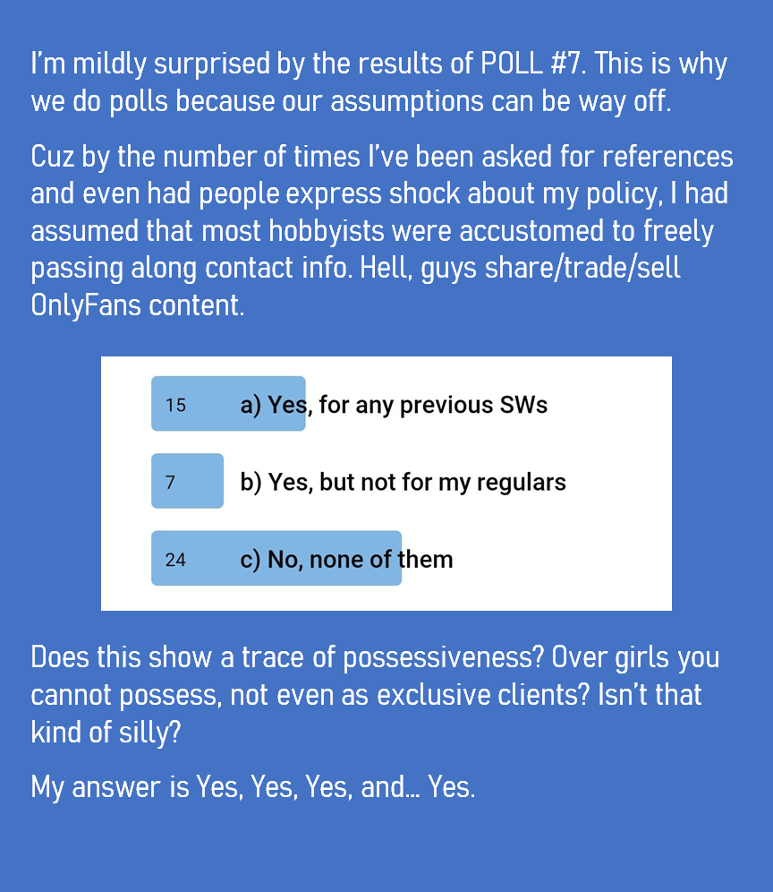 About the results of POLL #7... | Scrolller
