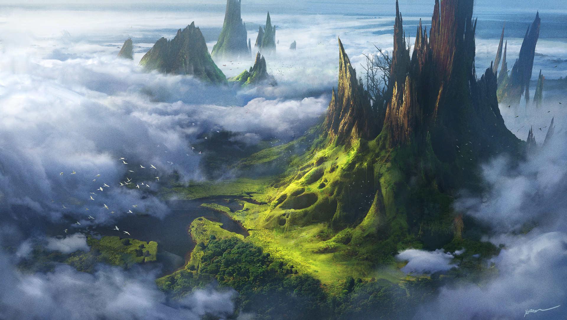 Above the Clouds by Isaac Yeram Kim | Scrolller