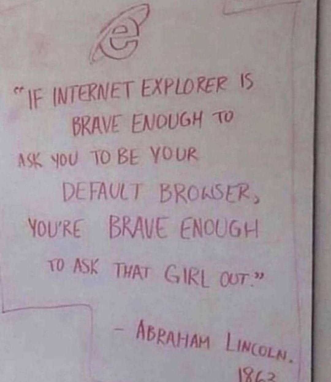 Abraham Lincoln's dating advice (1863) | Scrolller