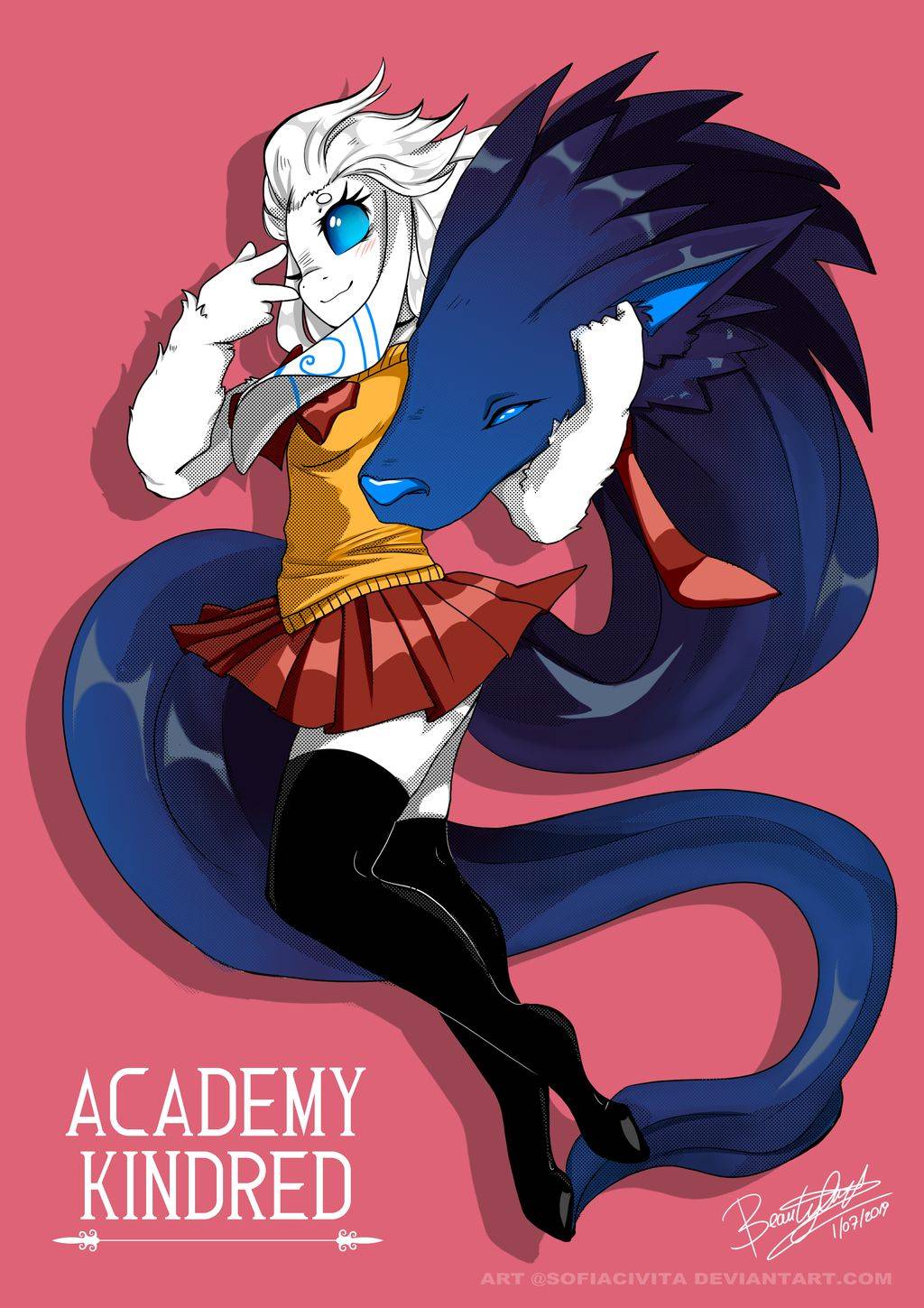 Academy Kindred fanart (not mine link in comments) | Scrolller
