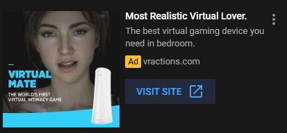 Accidentally turned off AdBlock for half a minute or so, this showed up | Scrolller