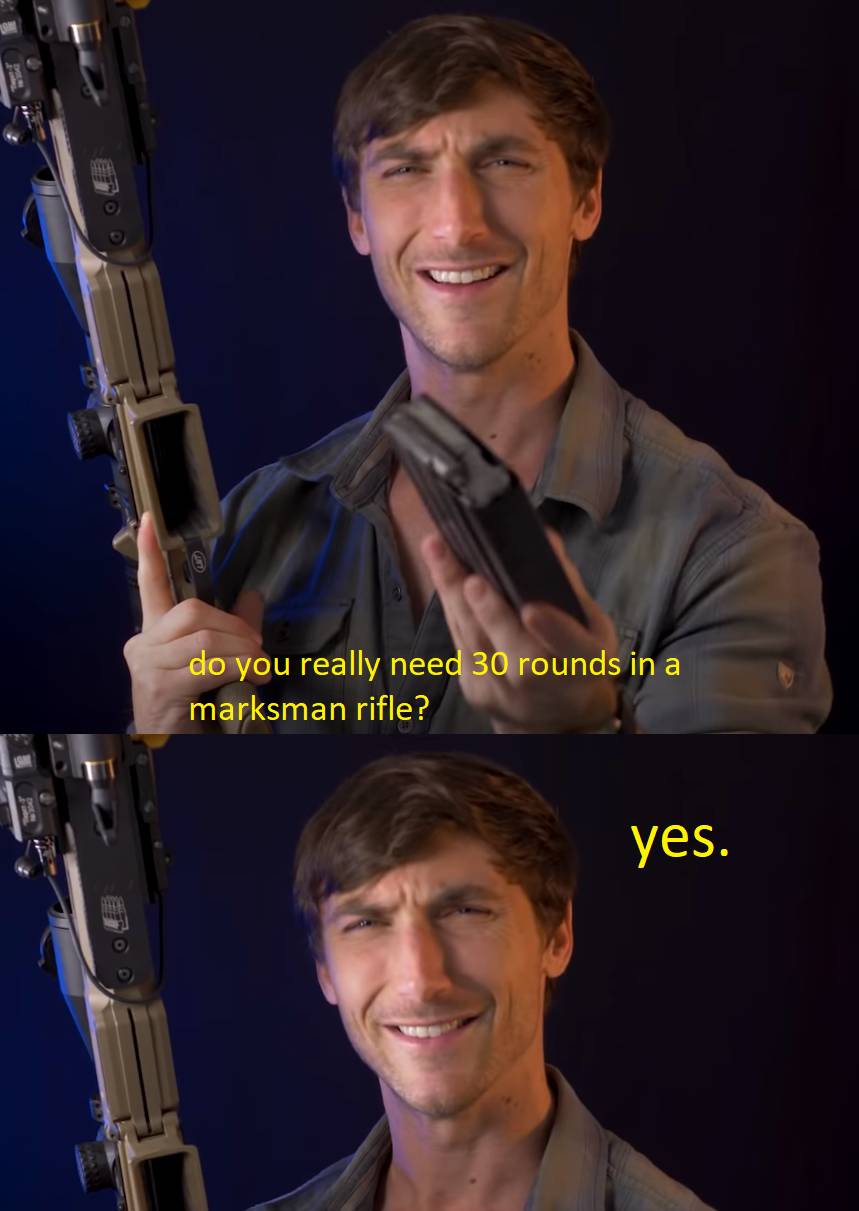 accuracy over the volume of fire | Scrolller