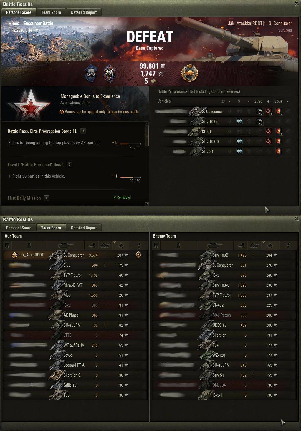 Achievement Unlocked: Top XP in the battle... on a loss | Scrolller