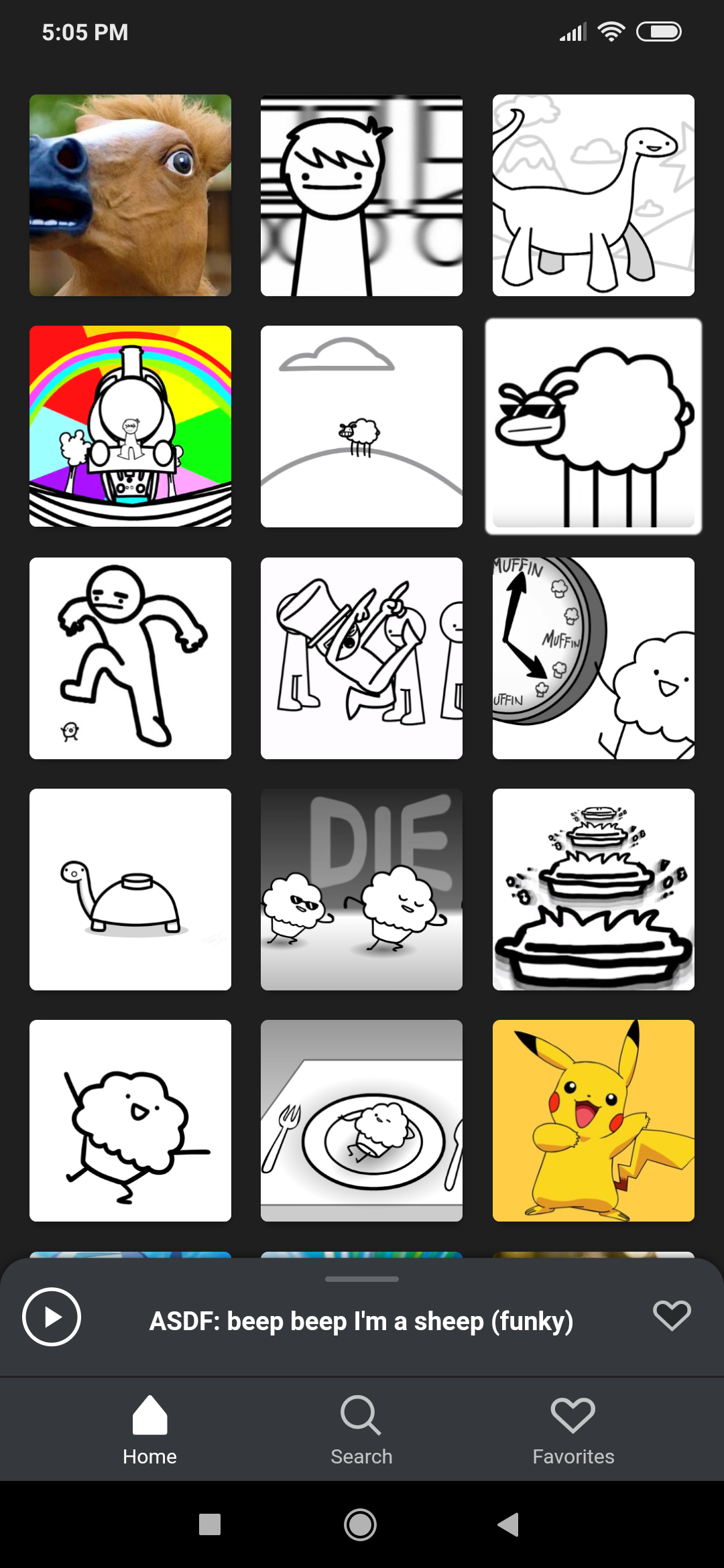 Add asdf movie sound effects to my soundboard app 🎉 | Scrolller
