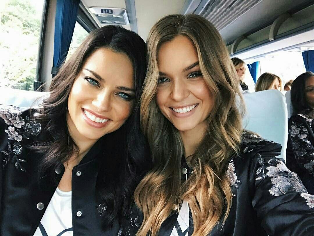 Adriana Lima and Josephine Skriver. How would you use these two elite sluts? | Scrolller