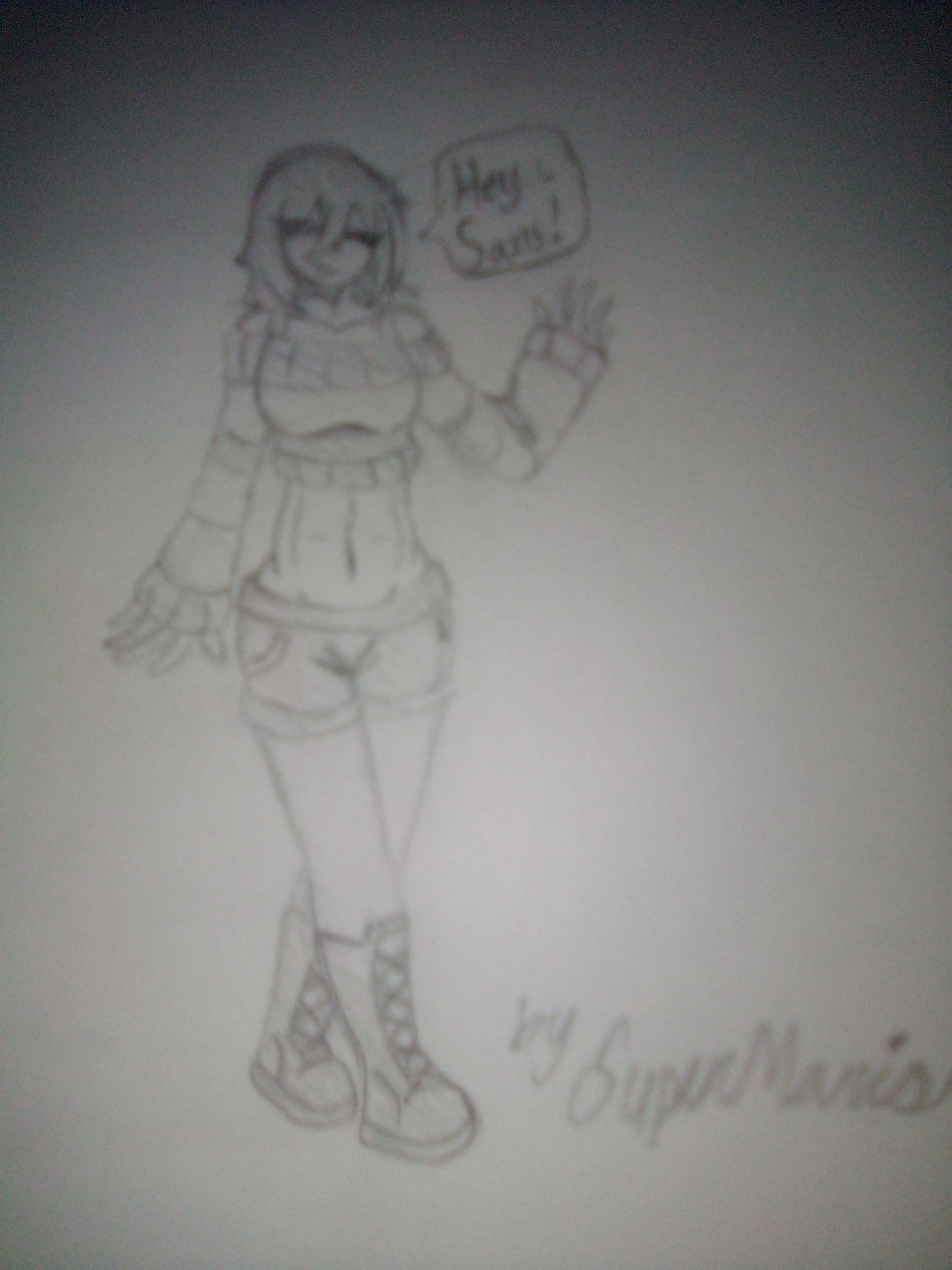 Adult Frisk Sketch | Scrolller