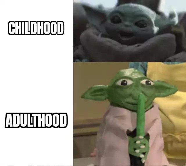 Adult Yoda is not cute | Scrolller