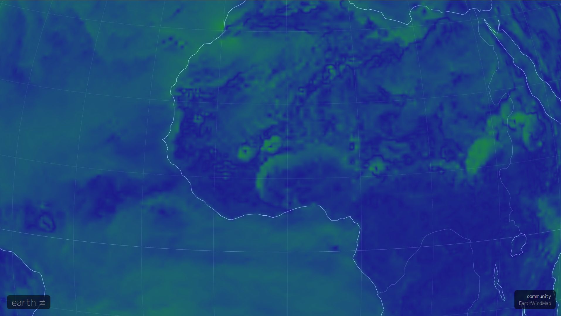 Africa's pissed. (earth.nullschool.net wind graph) | Scrolller