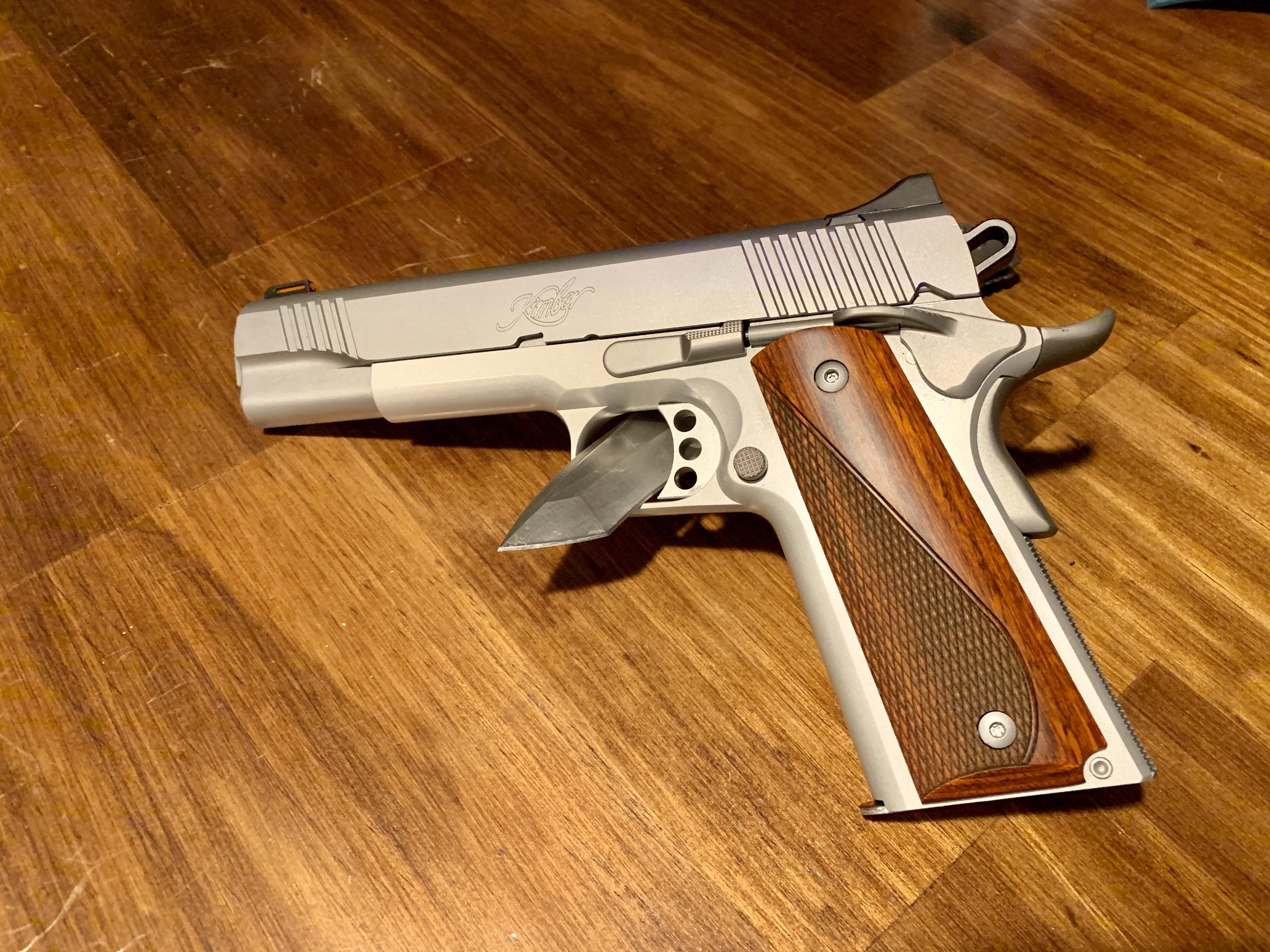 After months of waiting I finally brought my first one home. First firearm ever actually ...