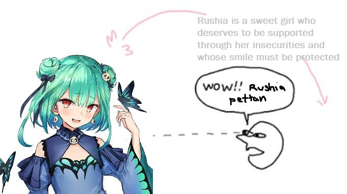 after watching rushia meme review and its all pettan jokes | Scrolller