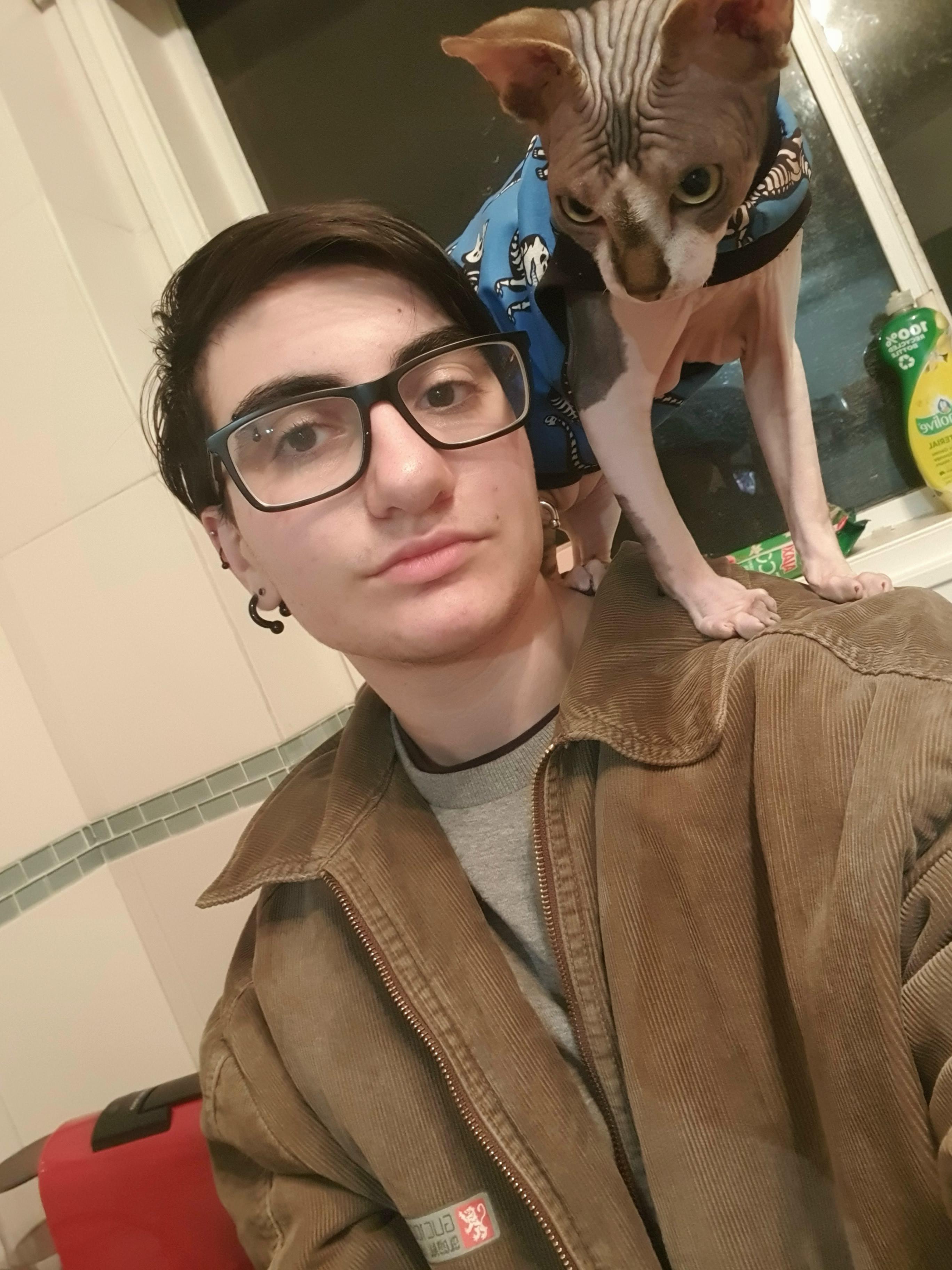 Age gender?? Ft my cat Nergal | Scrolller