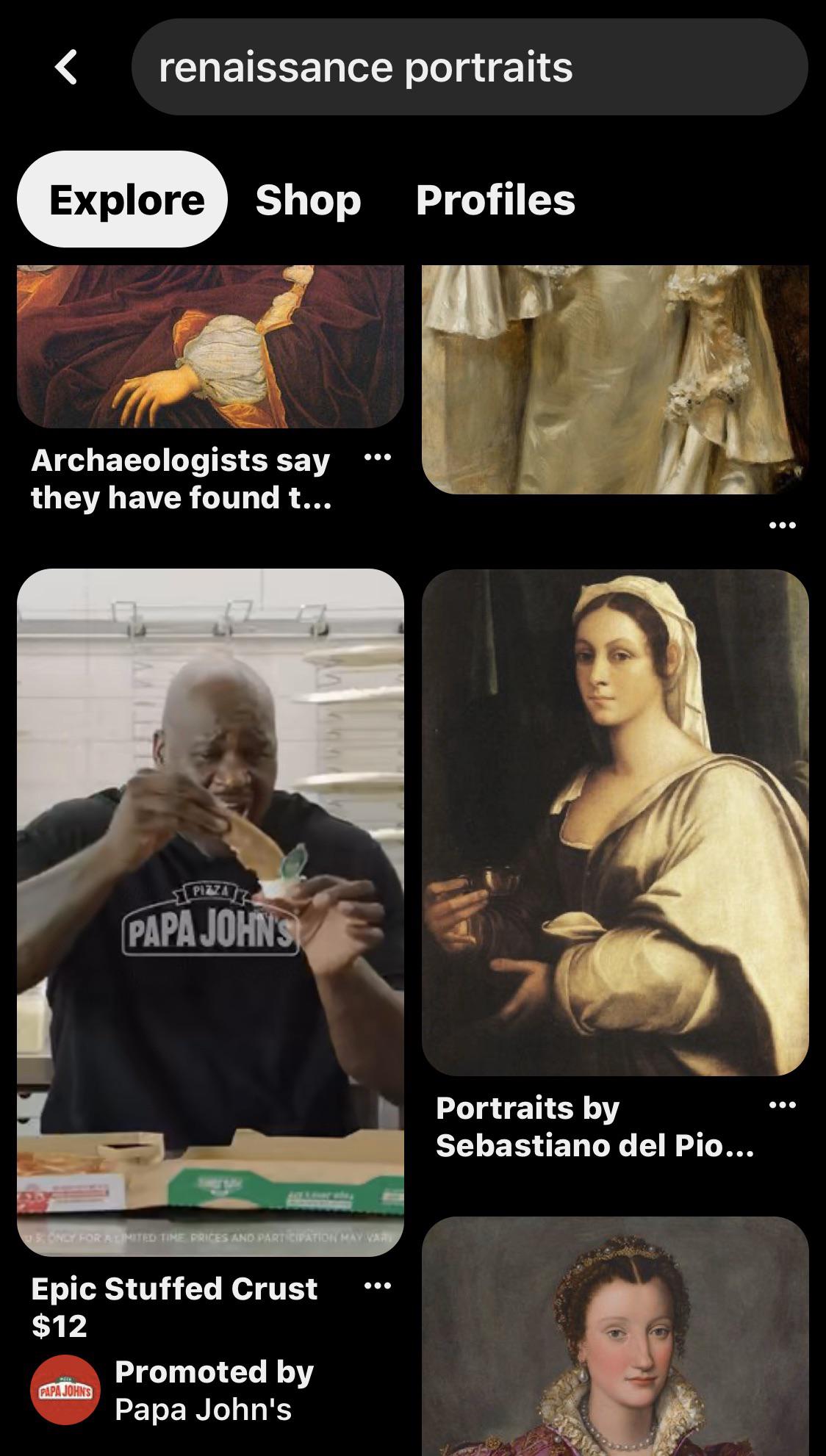 Ah, yes. My favorite renaissance portrait. | Scrolller