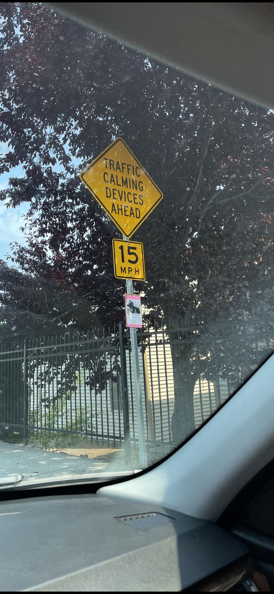 Ah yes, speed bumps are so calming | Scrolller