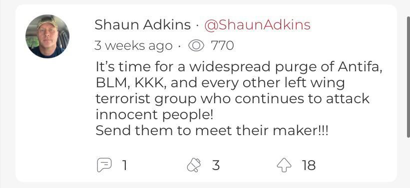 Ah yes, the famous leftist group known as the KKK | Scrolller