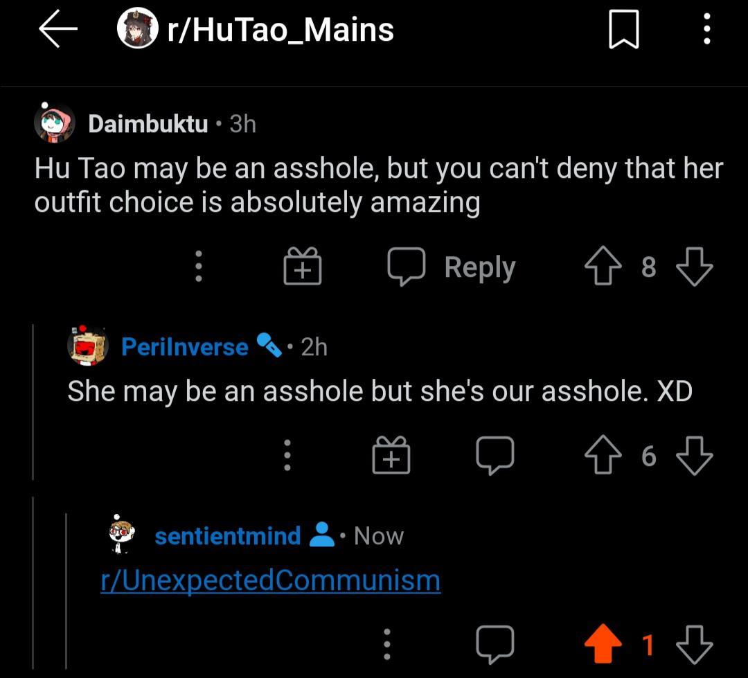 Ah yes the word our is communist | Scrolller