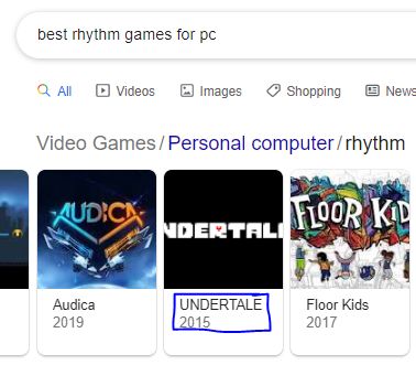 ah yes, undertale. truly a good rhythm game | Scrolller