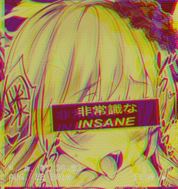 Ahegao glitched | Scrolller