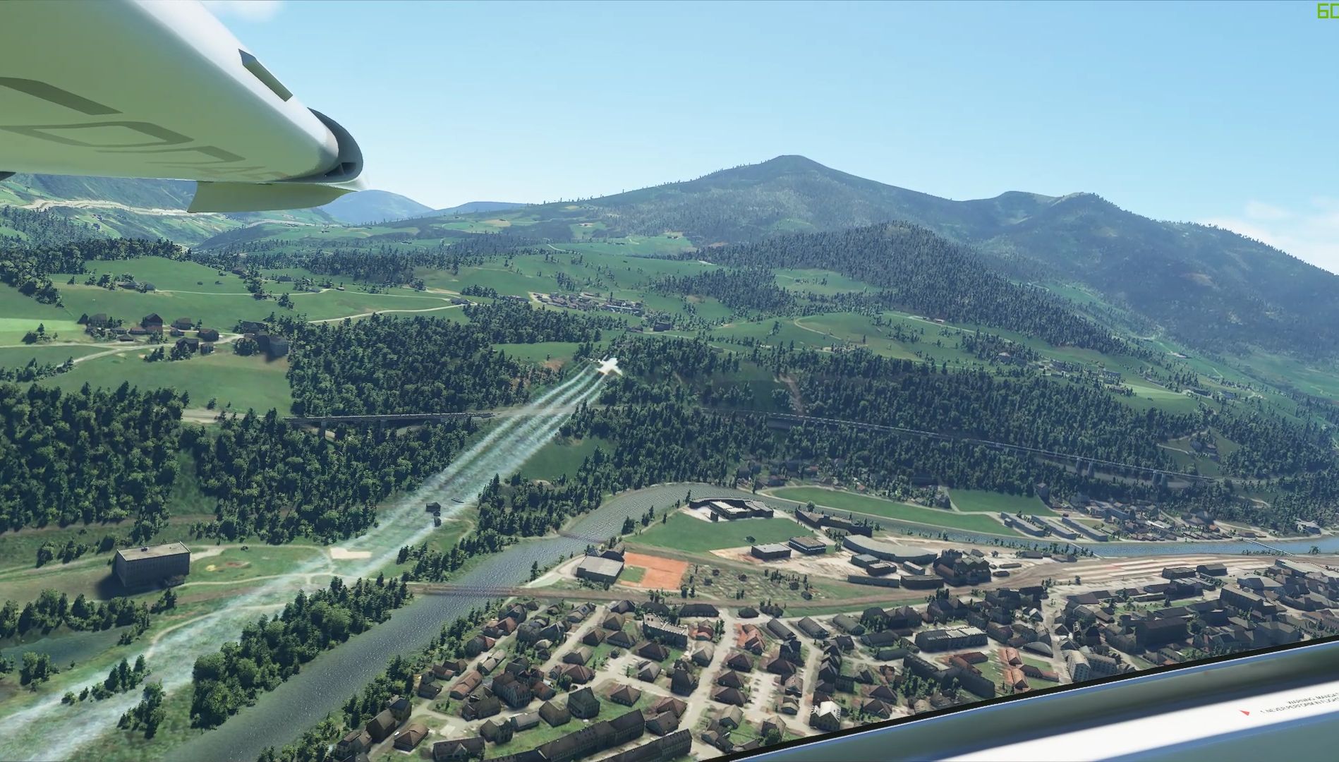 Airliner embedded in ground texture | Scrolller