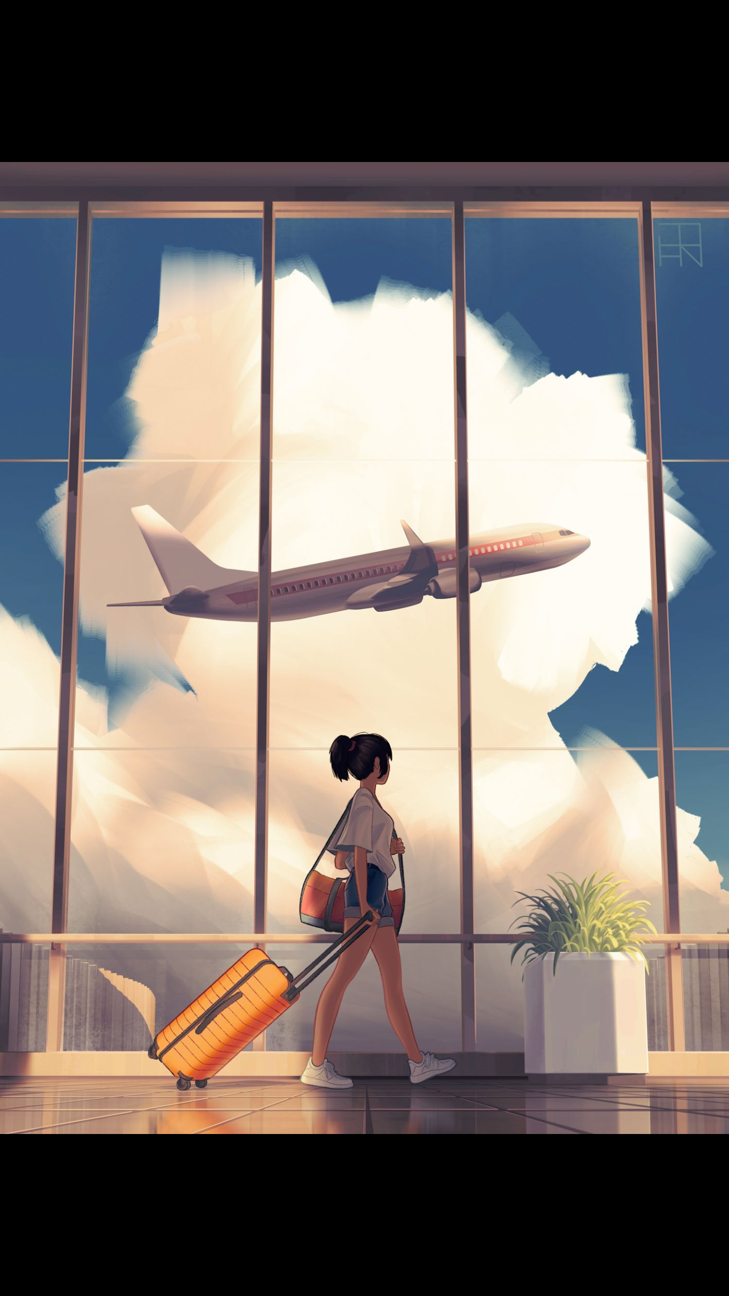 Airport arrival | Scrolller