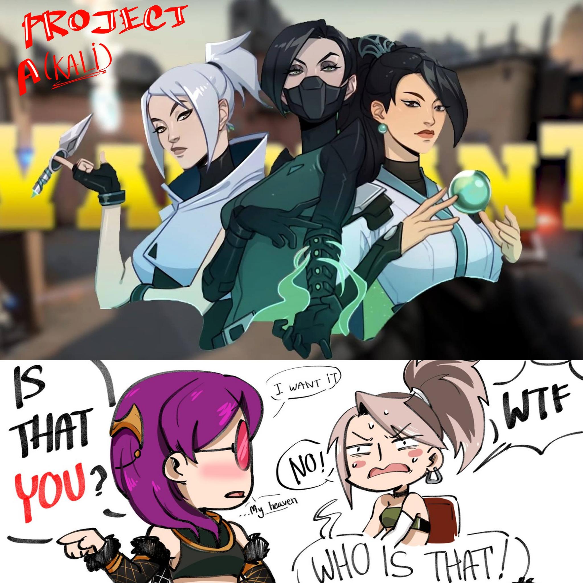 Akali and Akali (Jett) | Scrolller