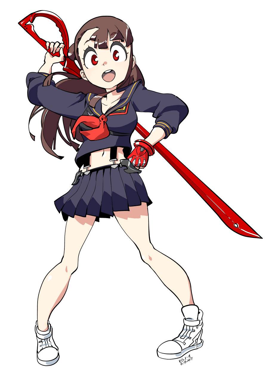 Akko as Ryuko Matoi. | Scrolller