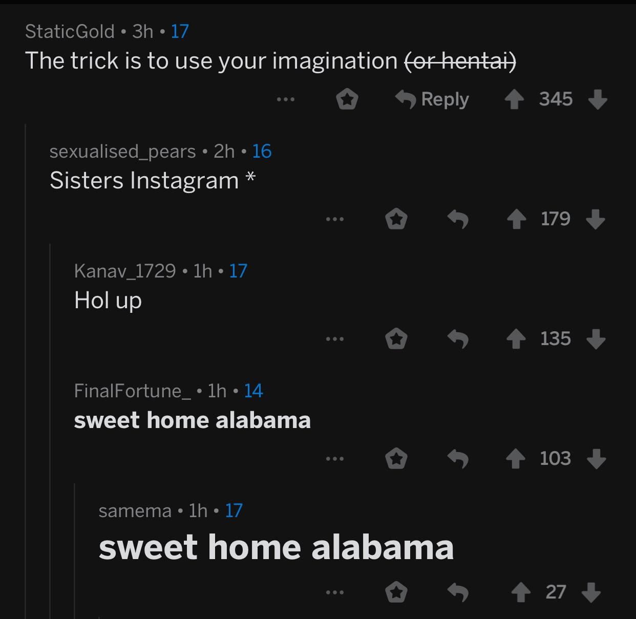Alabama intensifies. | Scrolller