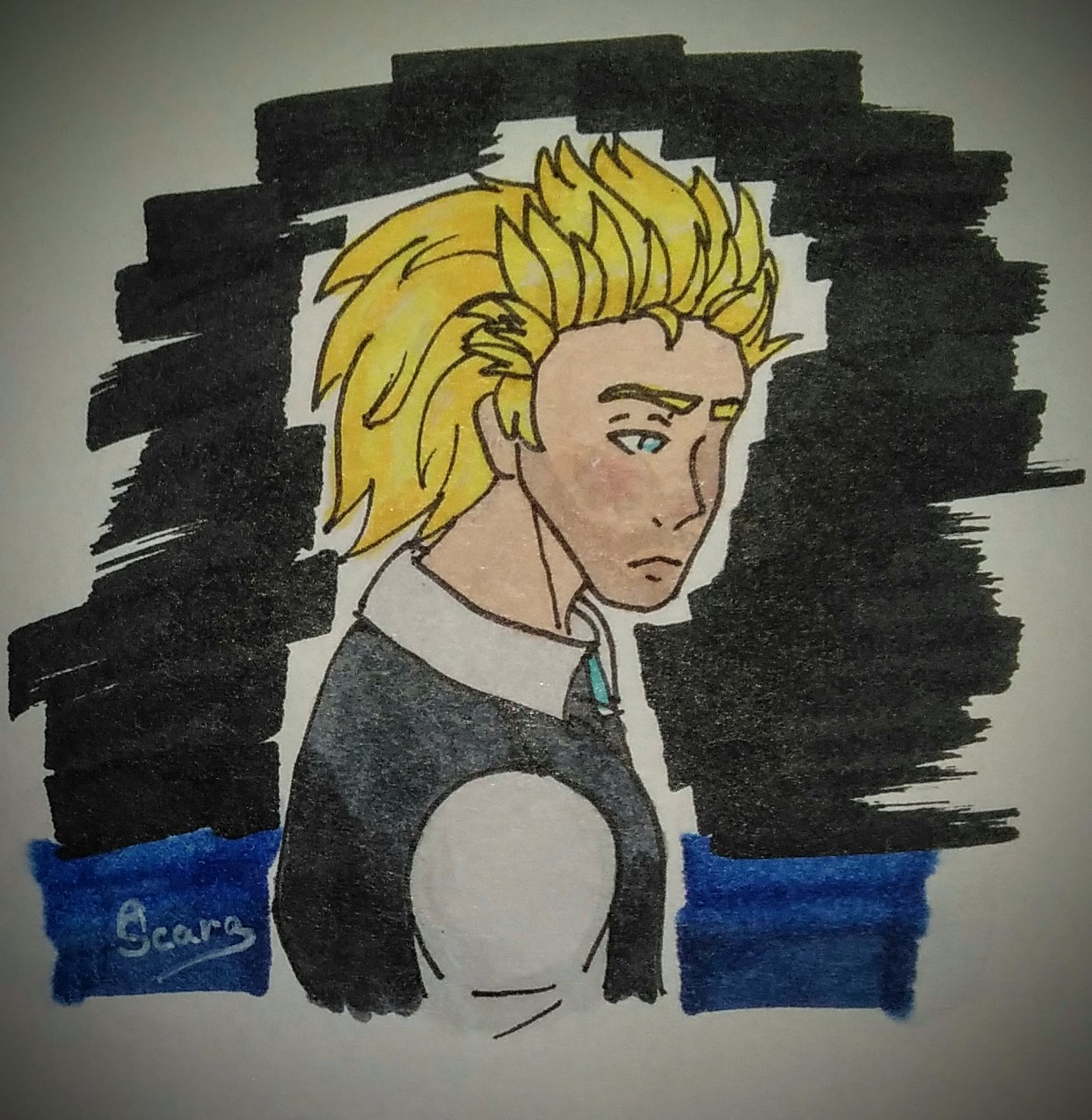 Alas, the badge of the villain is with him forever... | Scrolller