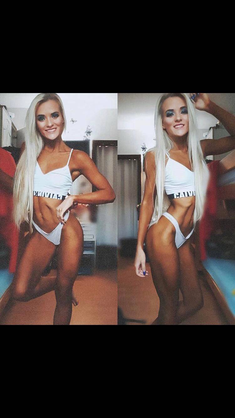 Alena ready for her bikini competition (she’s new) | Scrolller