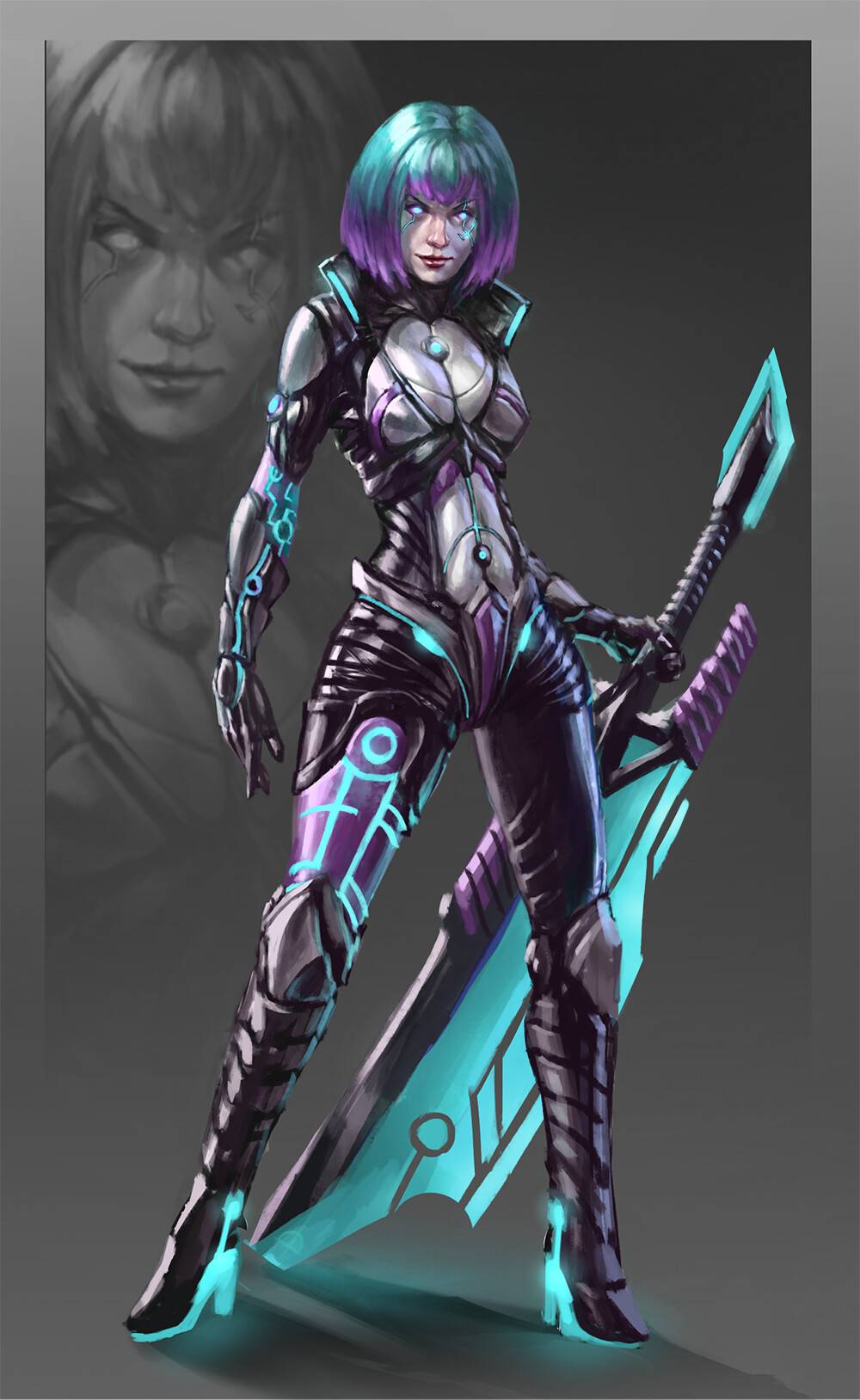 Alexa - Cyber version | Scrolller