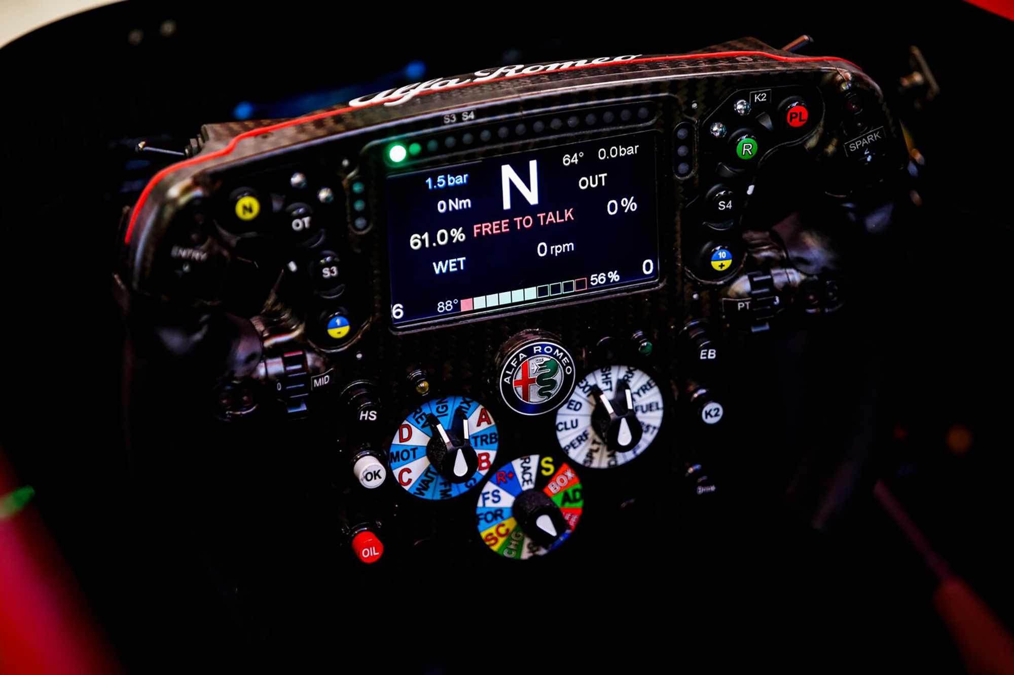 Alfa Romeo Steering Wheel [2000x1333] | Scrolller