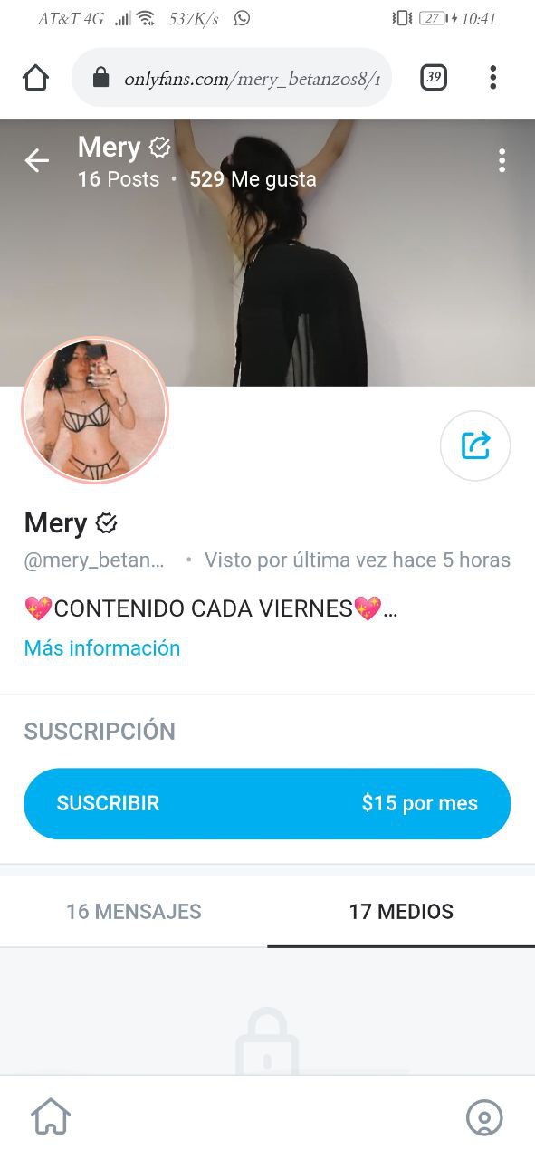 Alguien puede conseguir las fotos del onlyfans de Mery Betanzos porfavor Algún Héroe. | Scrolller