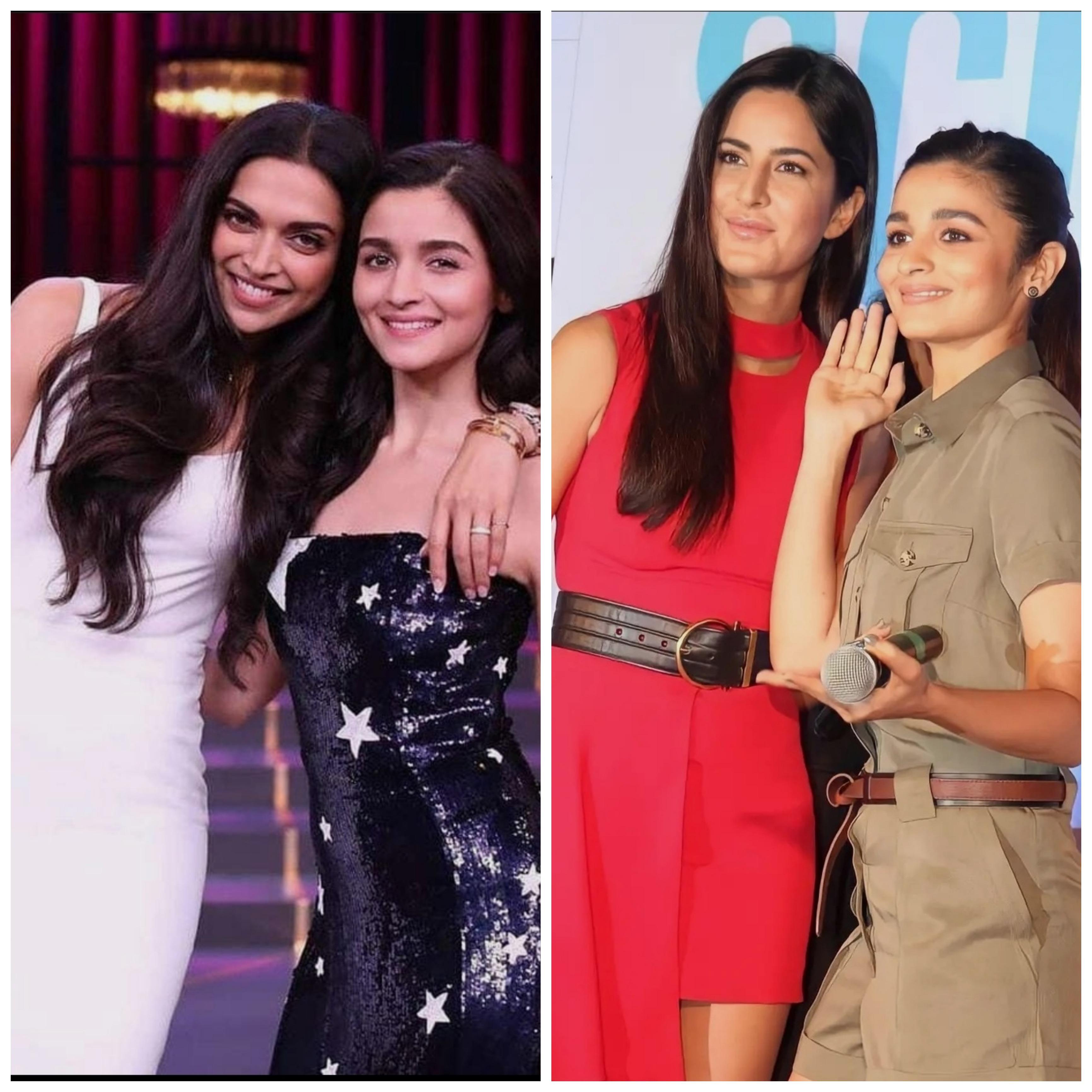 Katrina Kaif is probably into Alia's epic fantasy Threesome Party with Boyfriend and his Past ...