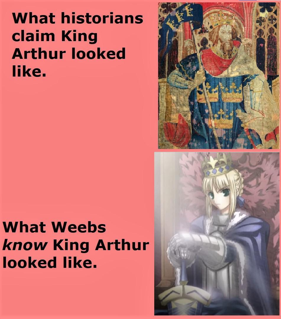 Alice from SAO Alicization looks a lot like King Arthur. | Scrolller