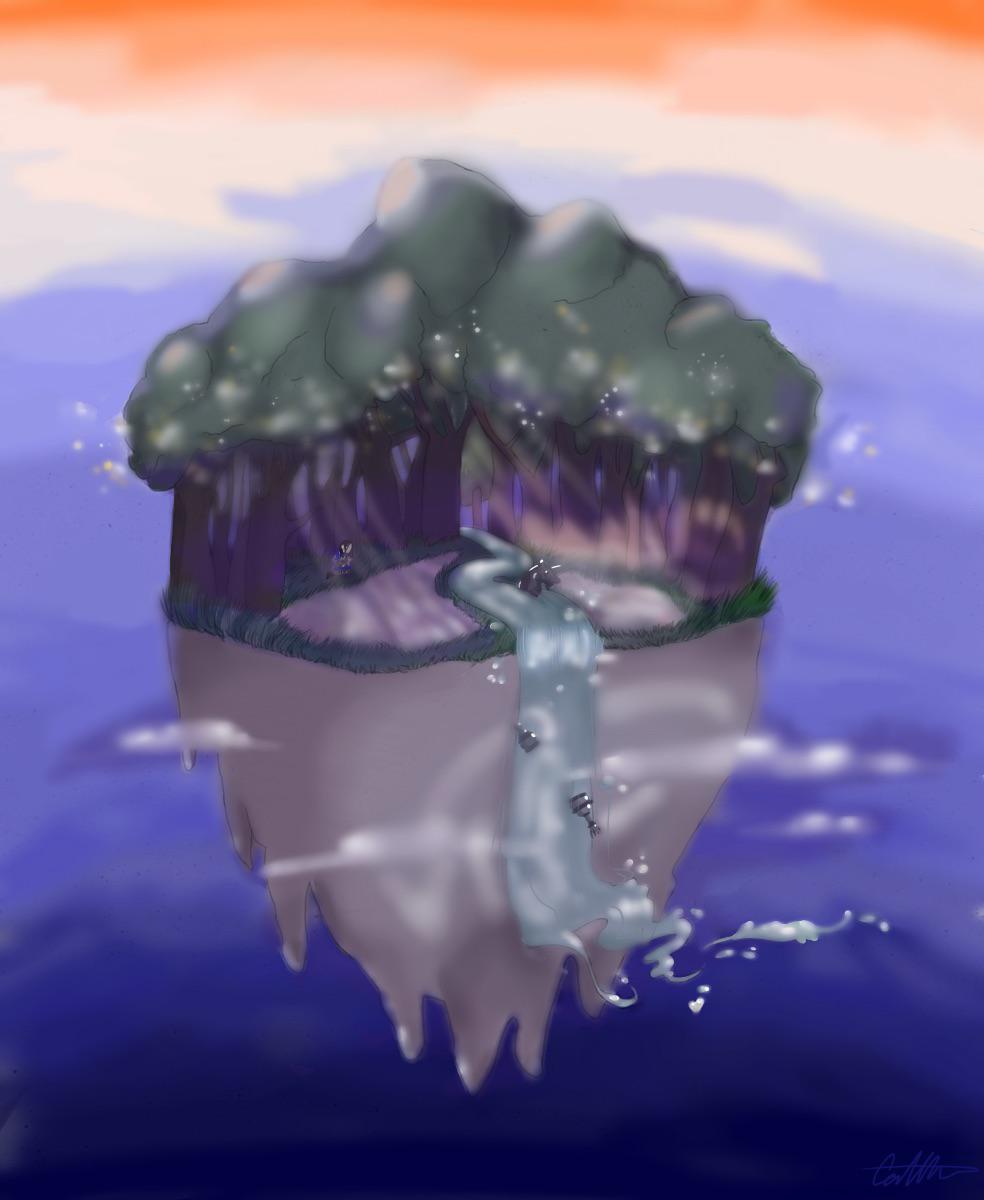Alice inspired floating island | Scrolller