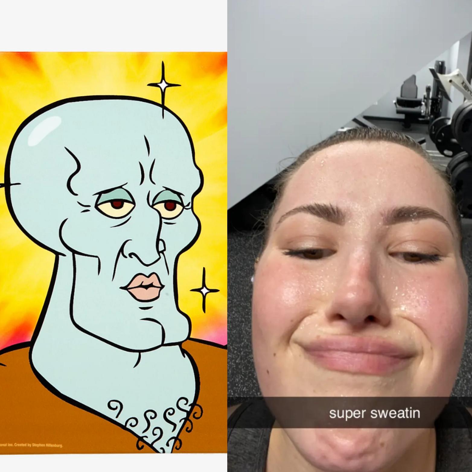 Alice out here lookin like handsome squidward | Scrolller