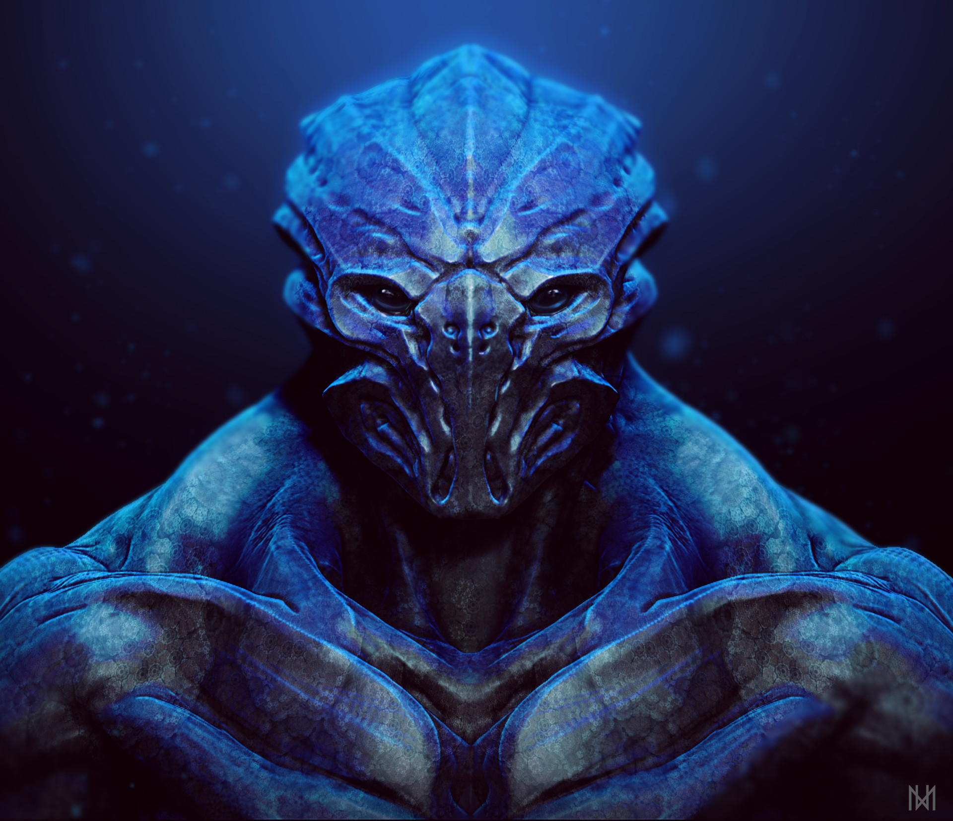 Alien design by Nagy Norbert. | Scrolller