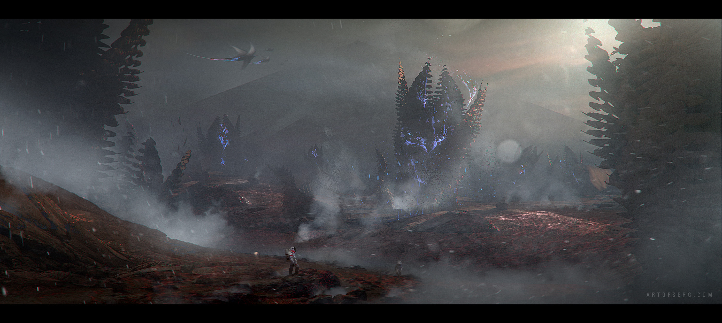 Alien Landscape 2 by Serg Souleiman | Scrolller