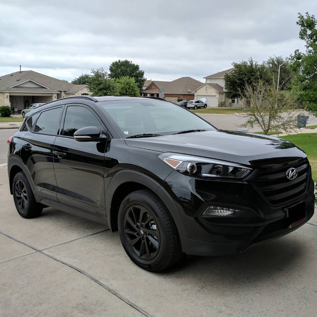 All black Tucson | Scrolller