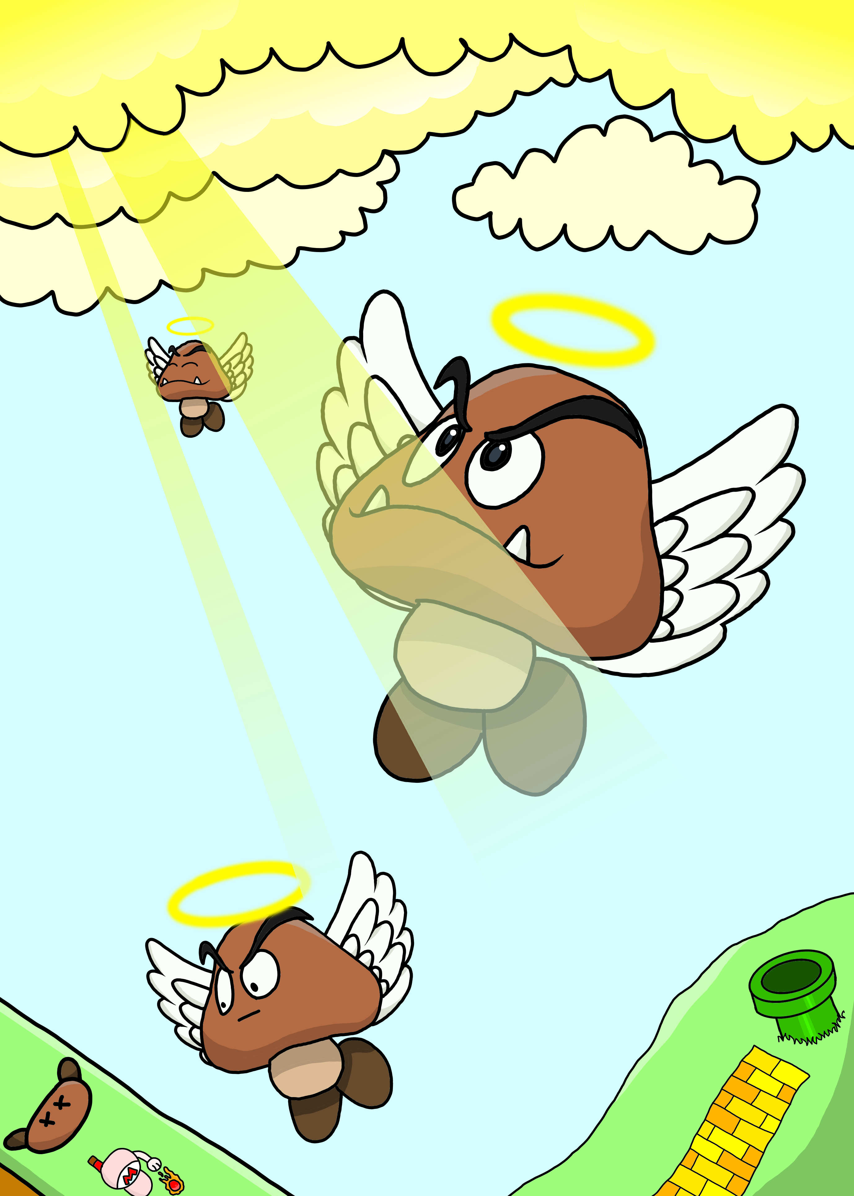 All goombas go to heaven | Scrolller
