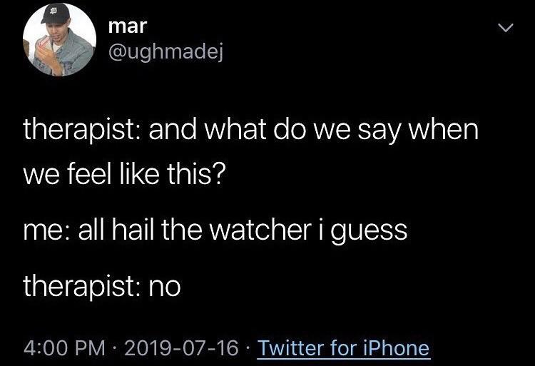 All hail the watcher | Scrolller