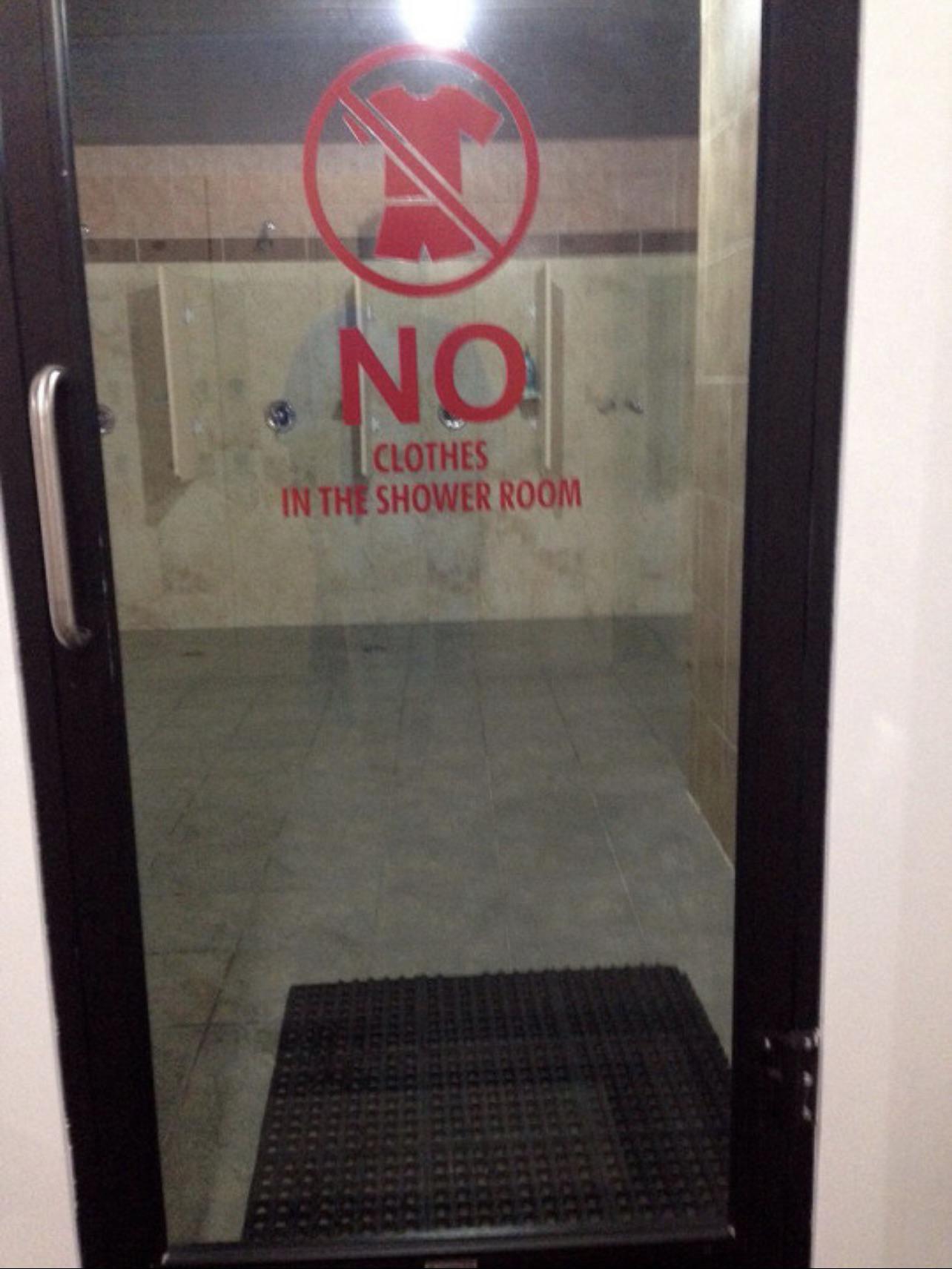 All Male Communal Showers Culture Essential Etiquette. No Exceptions, Under Any Circumstances ...