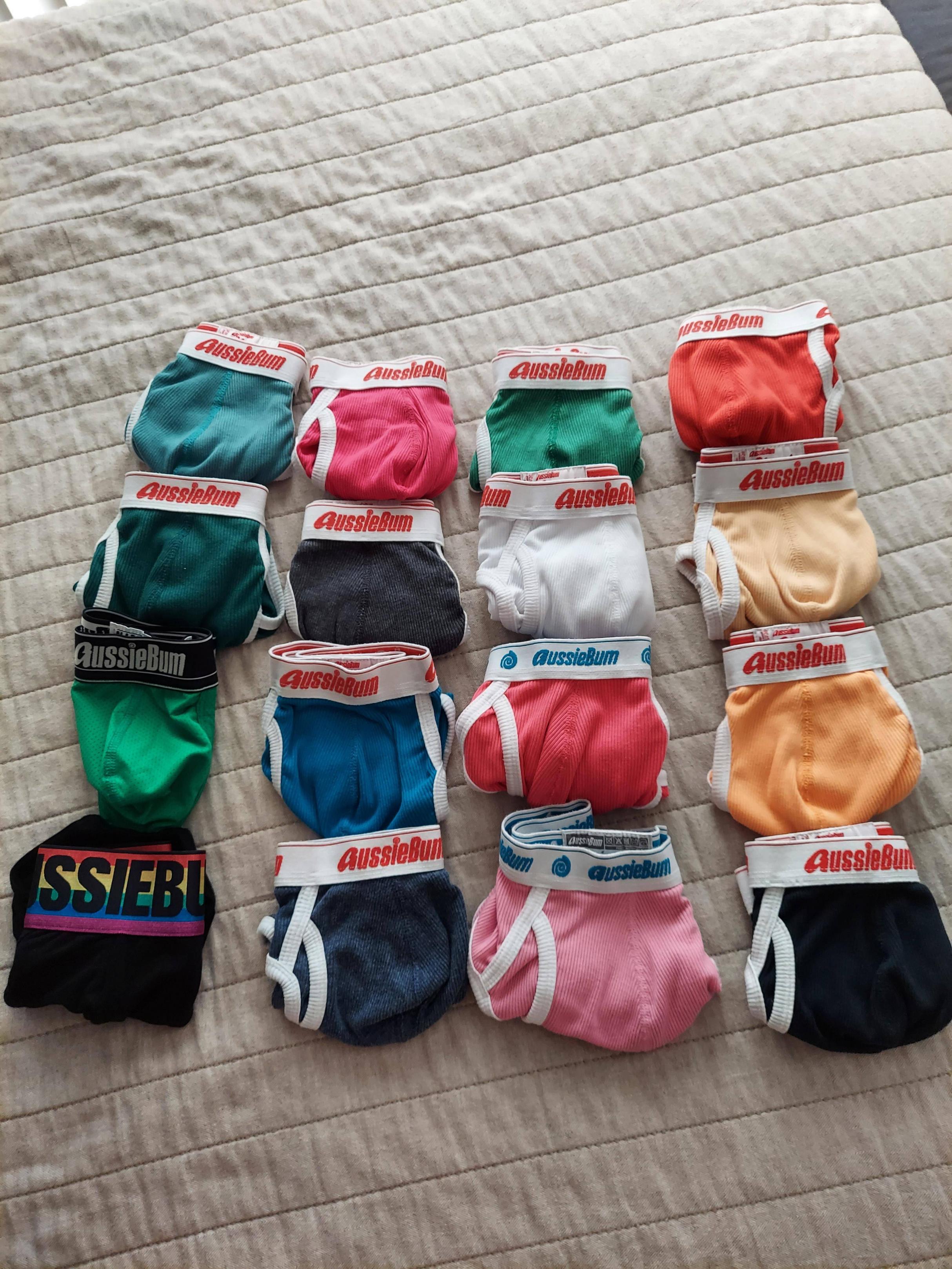 All of my AussieBums in my possession. 16 total with 11 more on the way | Scrolller