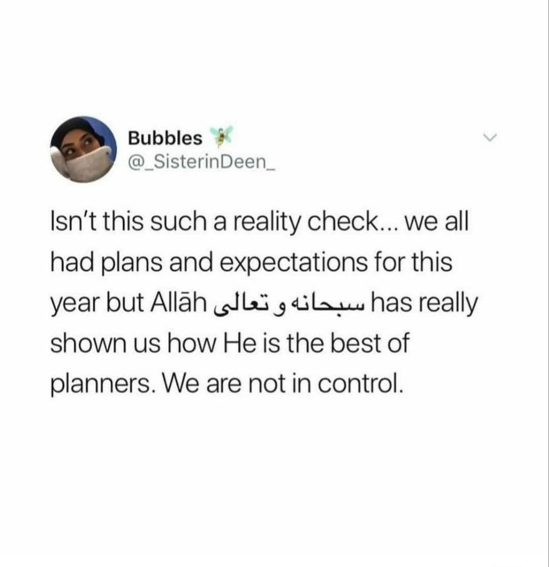 "Allah is the best of planners." Quran 8:30 | Scrolller