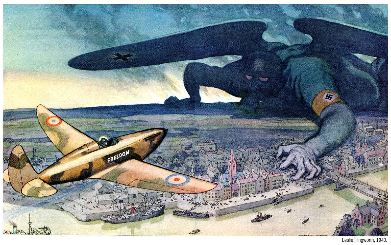 Allied propaganda poster | Scrolller