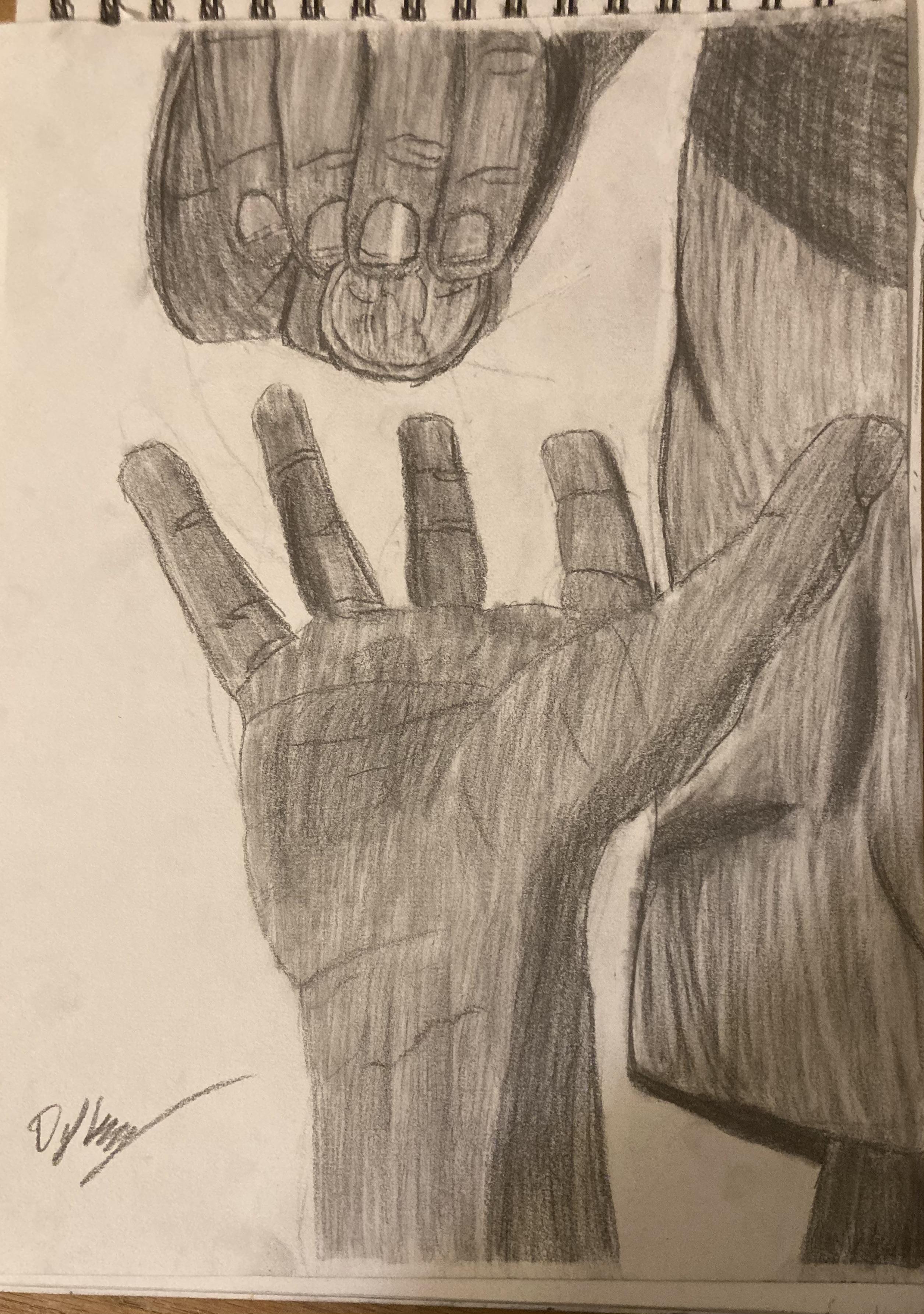 Alms for the Poor, me, graphite, 2021 | Scrolller