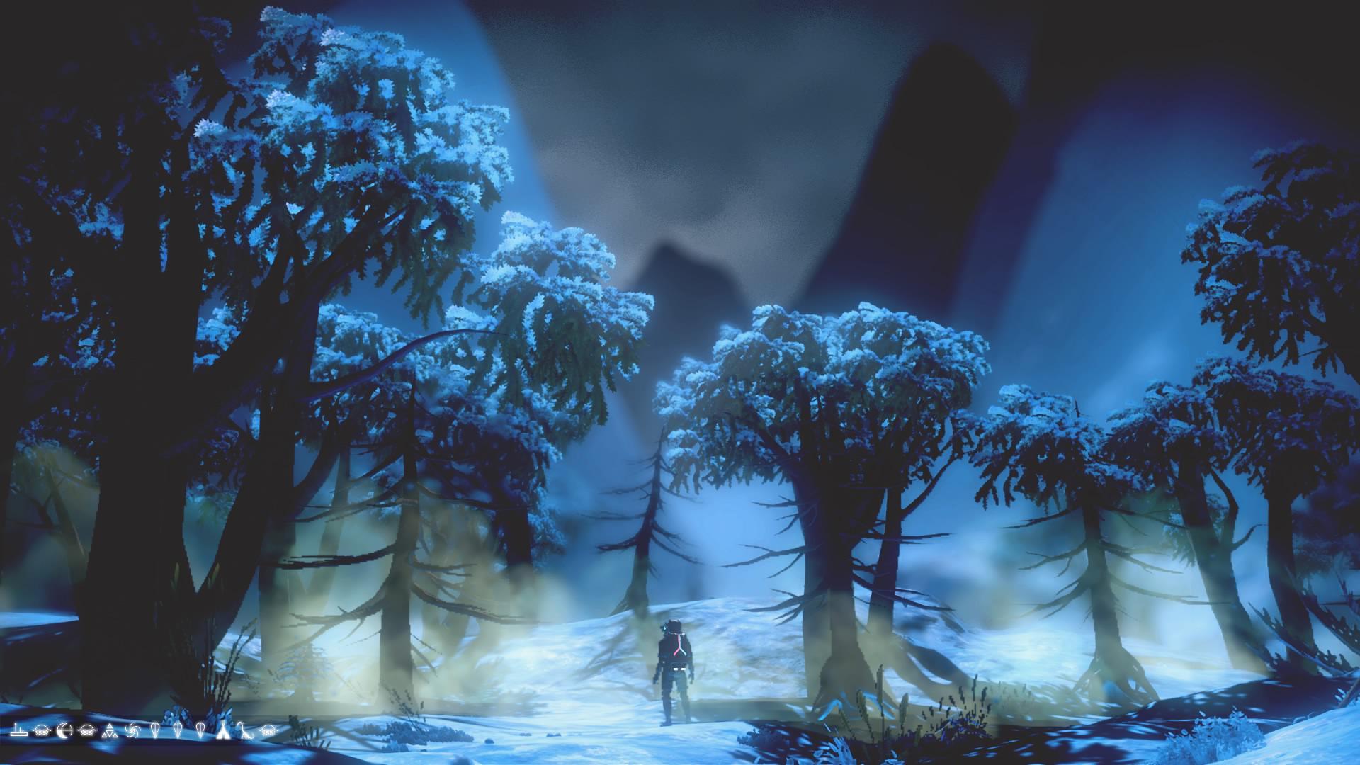 Alone In The Woods Scrolller