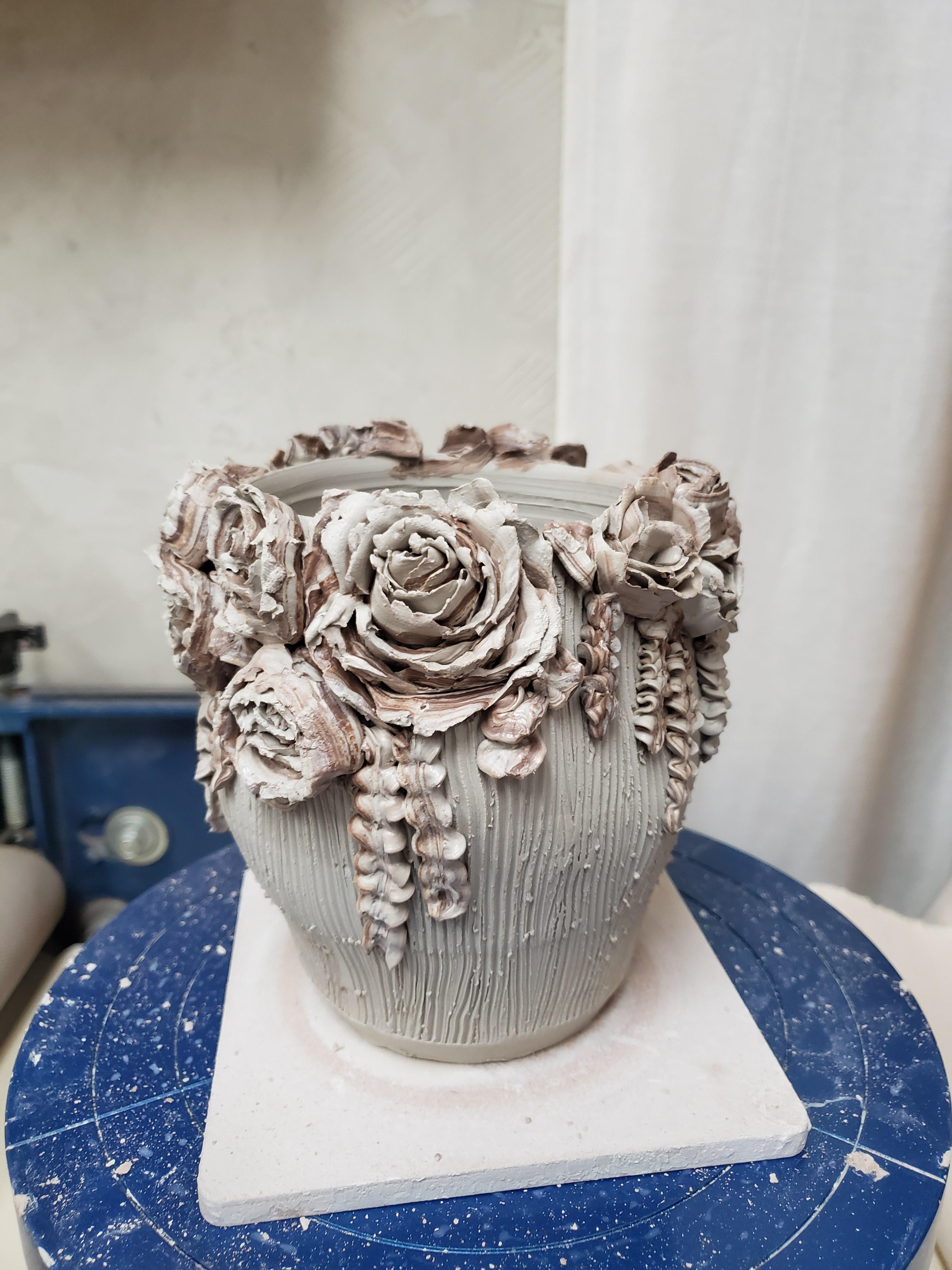 Altered floral vase | Scrolller