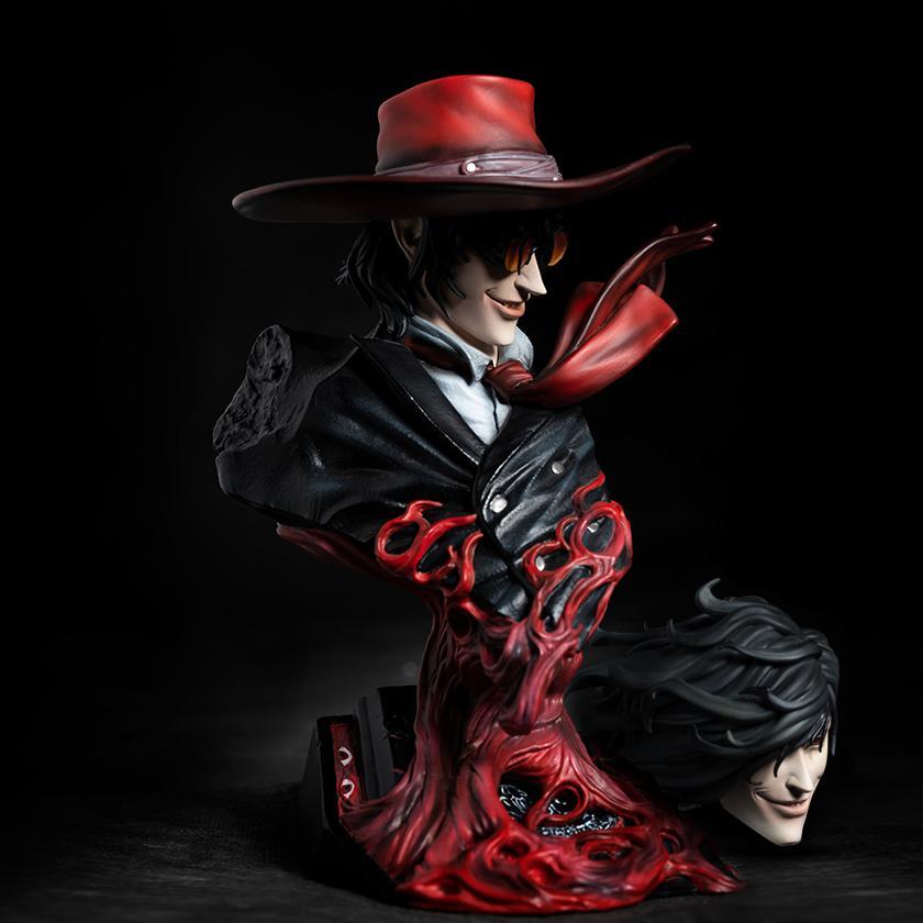 Alucard of Hellsing Elite Bust with Swappable Portraits by Figurama Collectors | Scrolller