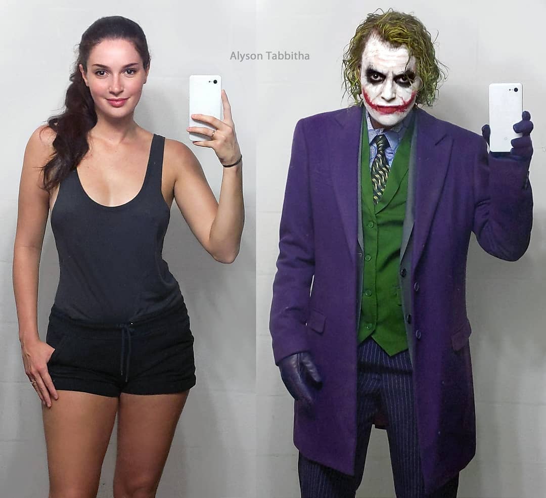 Alyson Tabbitha as Dark Knight Joker | Scrolller