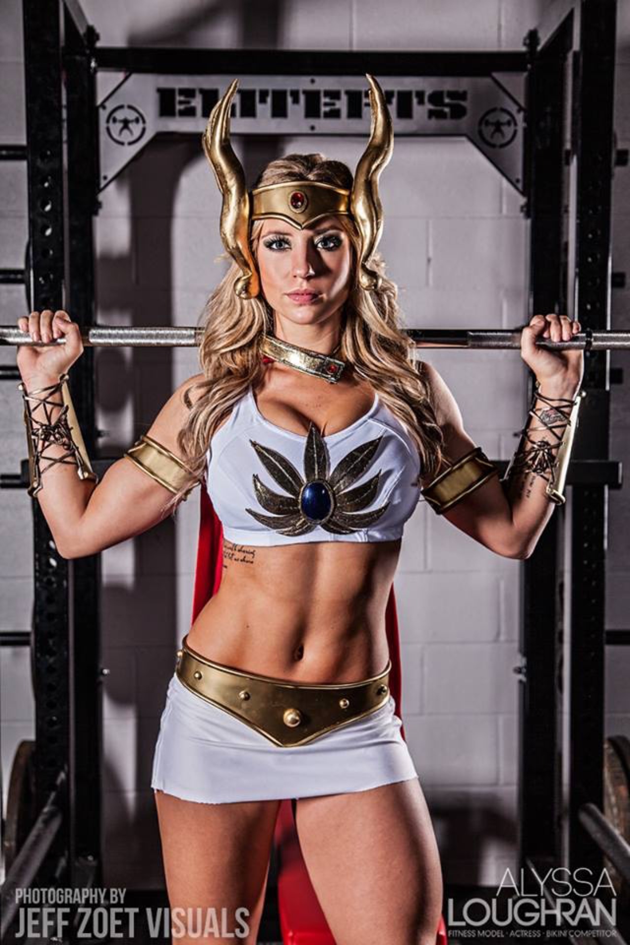 Alyssa Loughran cosplaying as She-Ra | Scrolller